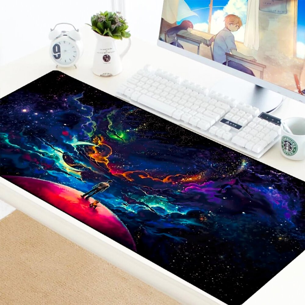 Mousepad Gamer Galaxia XL 80cm x 30cm Free Fire Call of Duty PUGB ...